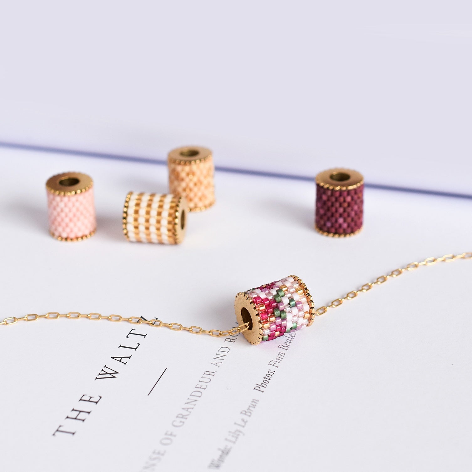 Necklace Bar Beads – EDEN + ELIE